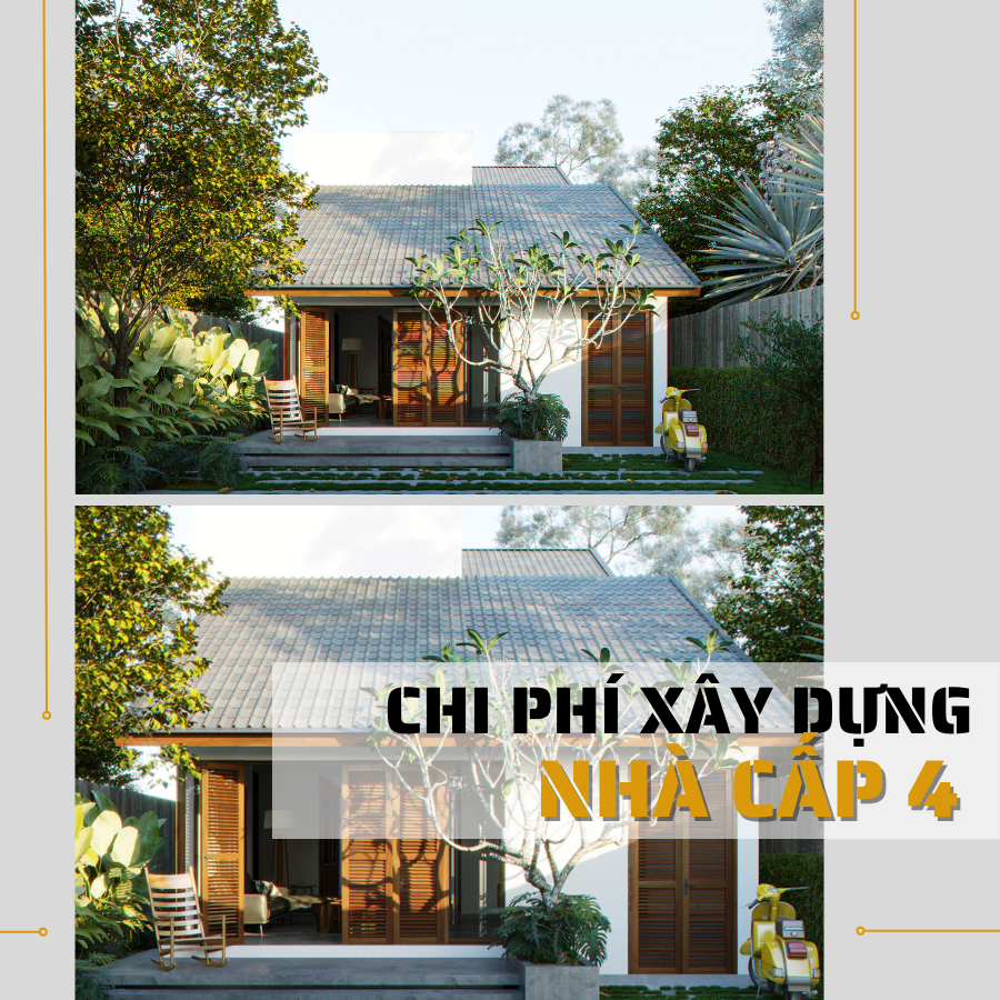 XÂY NHÀ CẤP 4 BAO NHIÊU TIỀN? - AN HIẾU